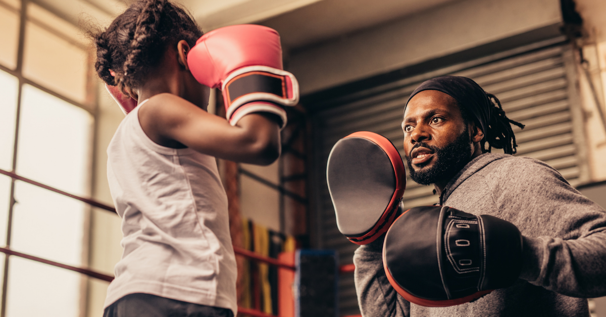 Parent-child football class - Active Parents Active Kids